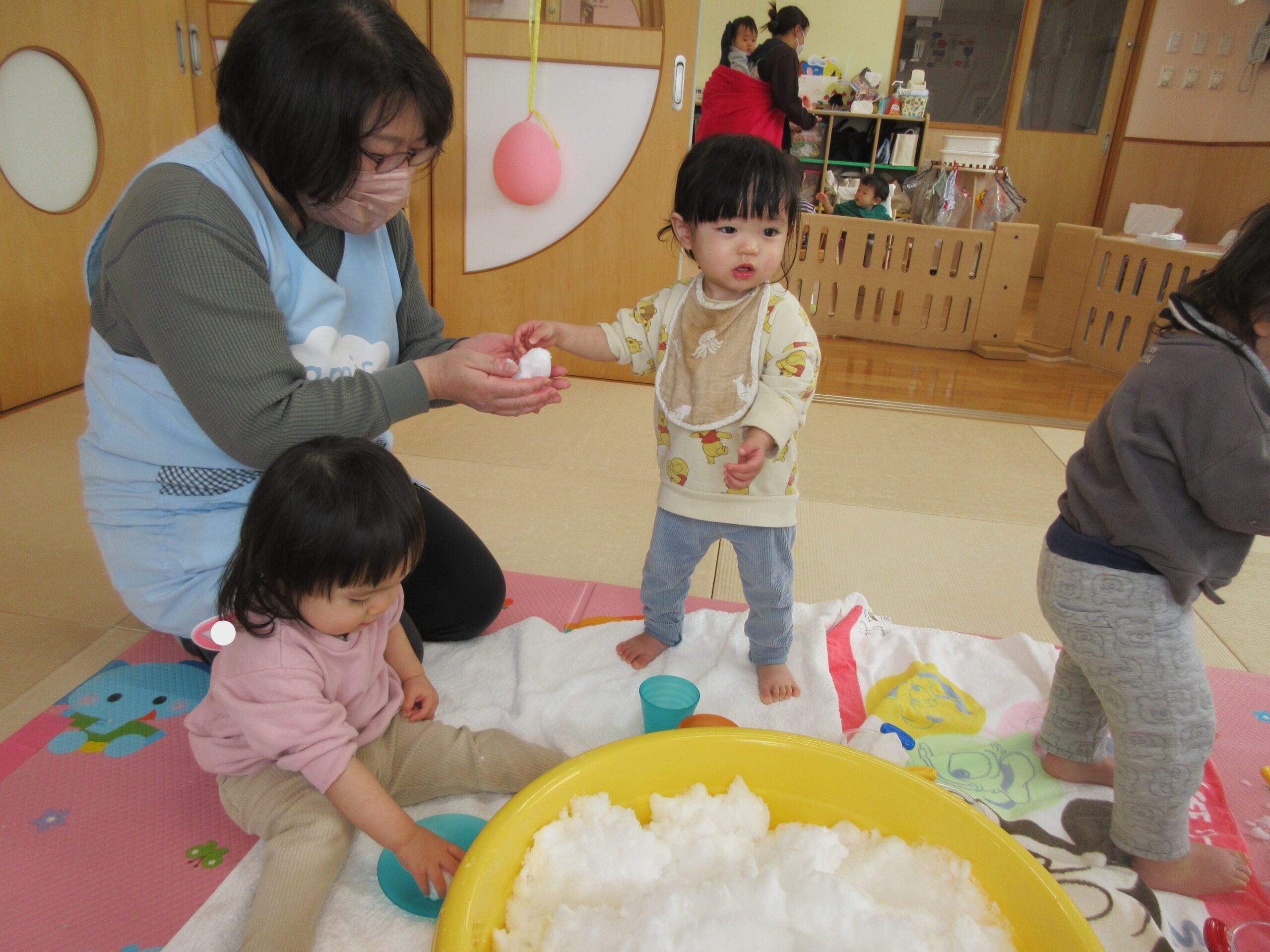 もも0組 1月26日の様子⛄ | 保育日記 | えびがせ保育園アミック（amic）