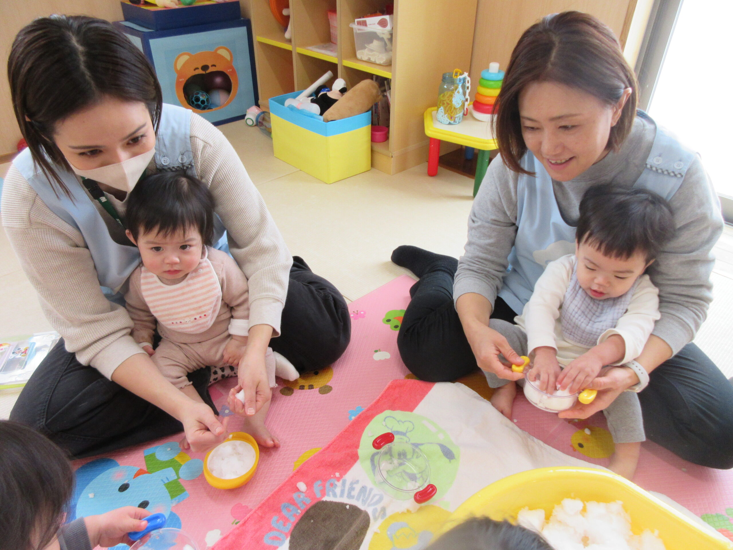 もも0組 1月26日の様子⛄ | 保育日記 | えびがせ保育園アミック（amic）