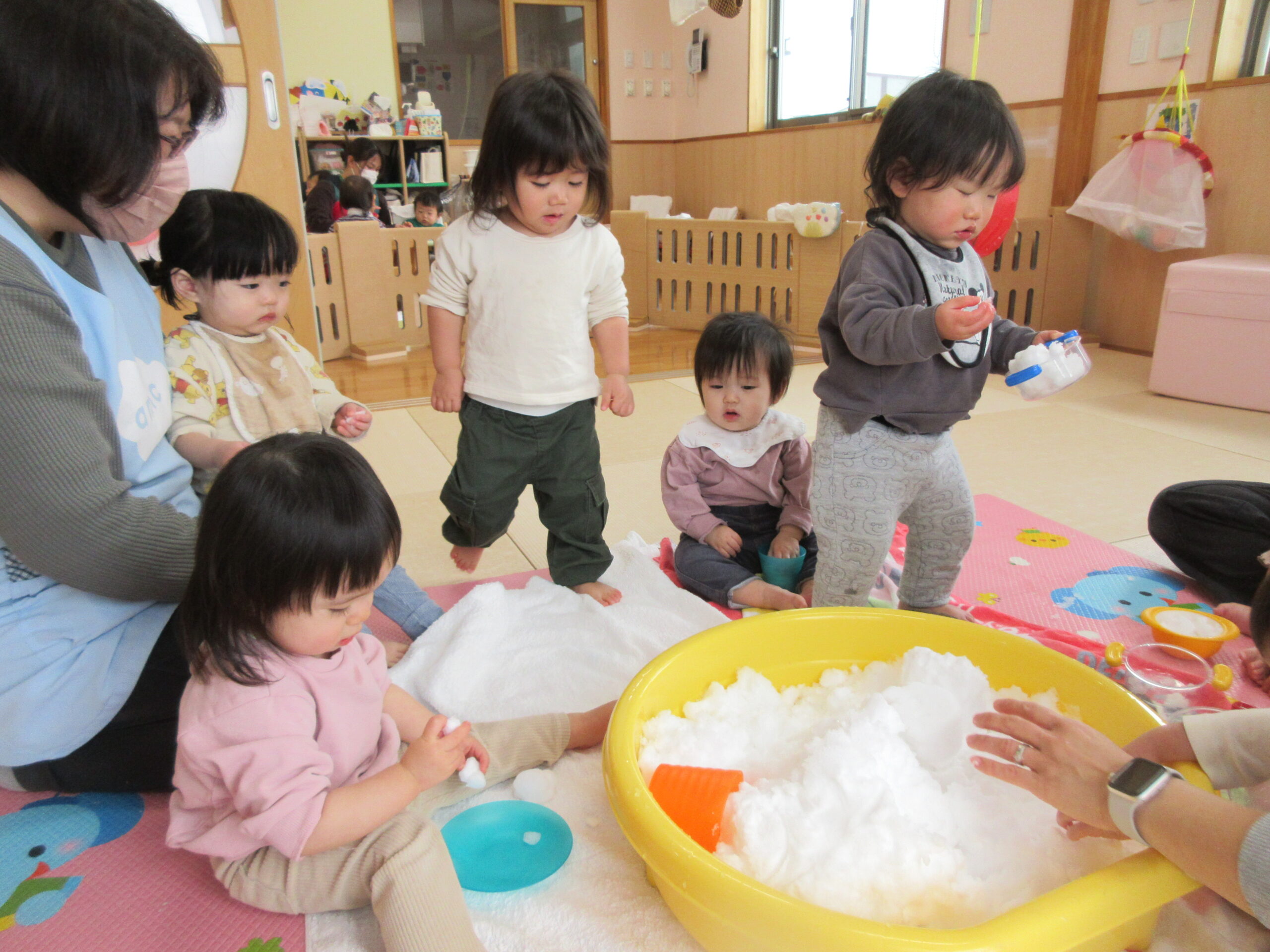もも0組 1月26日の様子⛄ | 保育日記 | えびがせ保育園アミック（amic）