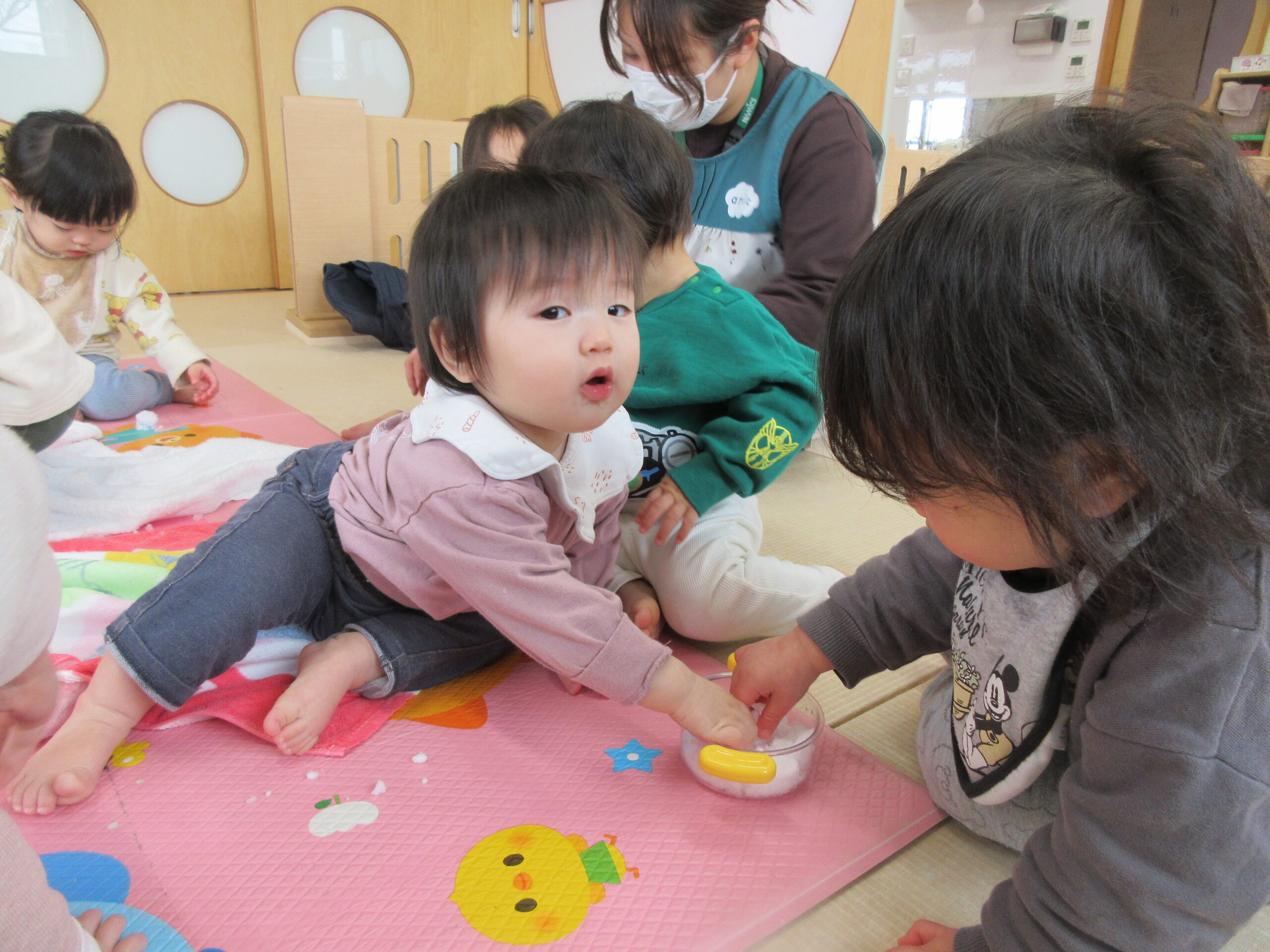 もも0組 1月26日の様子⛄ | 保育日記 | えびがせ保育園アミック（amic）