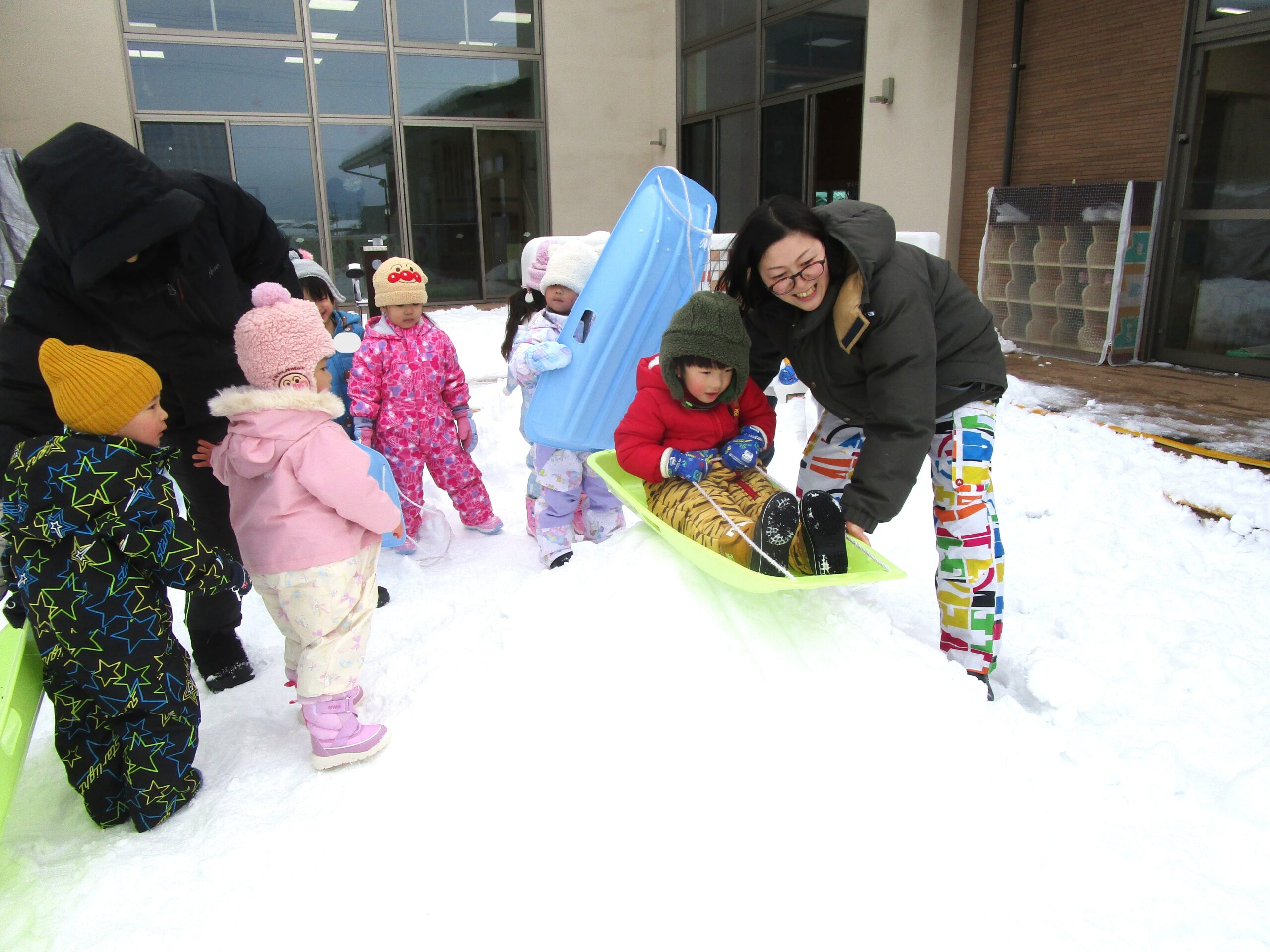 いちご組 1月27日の様子 | 保育日記 | えびがせ保育園アミック（amic）