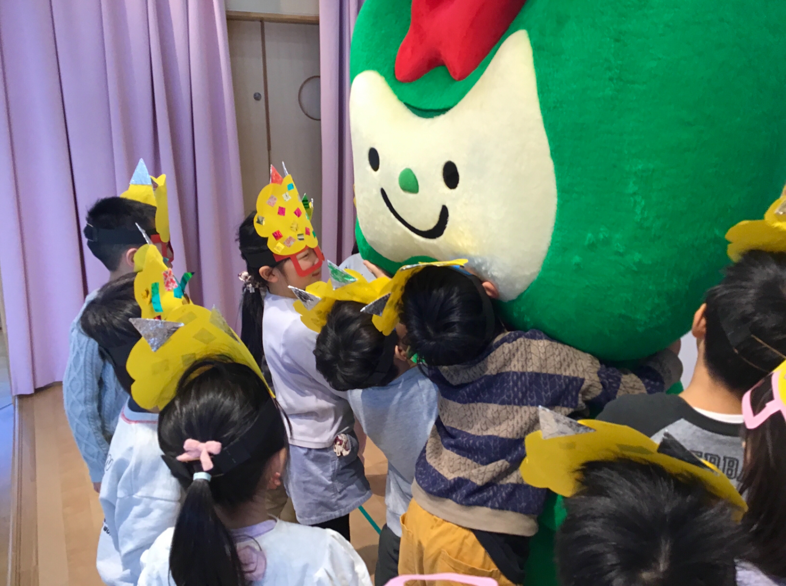 あおぞら組 1月28日の様子👹 | 保育日記 | えびがせ保育園アミック（amic）